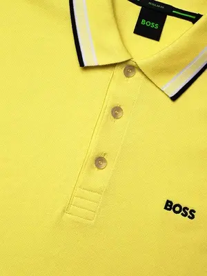 Hugo Boss Tipped Logo Polo Shirt