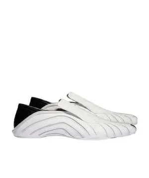 Gucci Leather Slip-on Sneakers - White