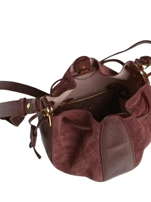 COCCINELLE Drawstring Bucket Bag