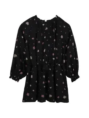 Chloé Floral-print Ruffled Dress