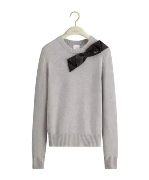 Dior Wool-cashmere Knitwear - Grey