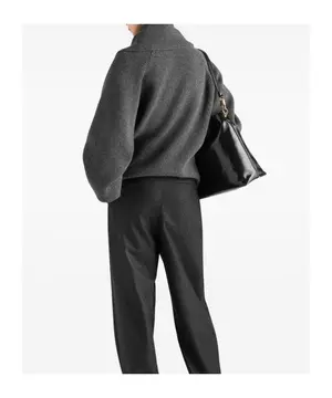 Dolce & Gabbana Collared Long-sleeved Knit Sweater