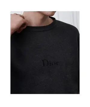 Dior T-shirt With Signature, Oversized Fit