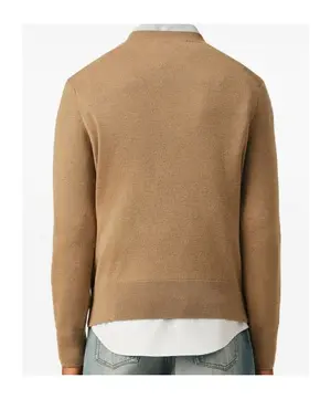 AMI Paris Crew Neck Long-sleeved Knitwear