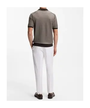 Hugo Boss Contrast Trim Polo Shirt