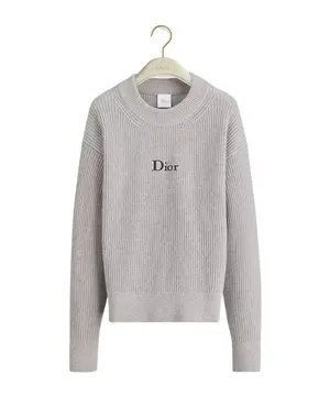 Dior Wool And Cashmere Sweater - Grey