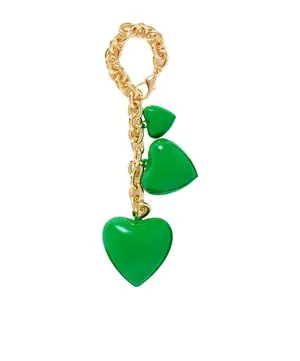 Assouline Gold-tone And Enamel Bag Charm - Green