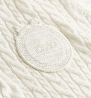 Dior Short-sleeved Wool Knit Top