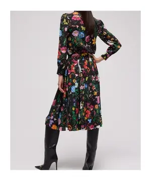 Gucci Printed Silk Crêpe De Chine Dress