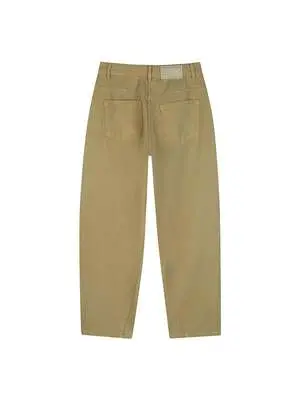 Givenchy Logo-patch Curved-leg Trousers