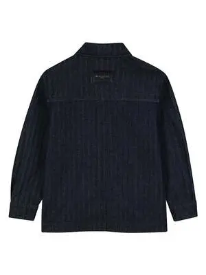 Givenchy Herringbone Denim Overshirt