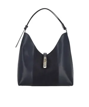 Furla Logo-lettering Handbag - Black