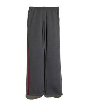 Gucci Leisure Pants With Web - Dark Gray