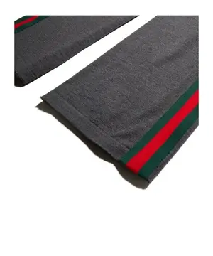 Gucci Leisure Pants With Web - Dark Gray