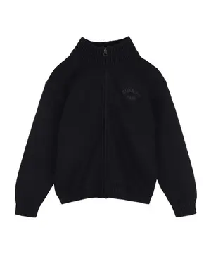 Givenchy Logo-embroidered Zip-up Cardigan - Black