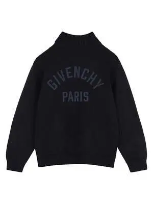 Givenchy Logo-embroidered Zip-up Cardigan