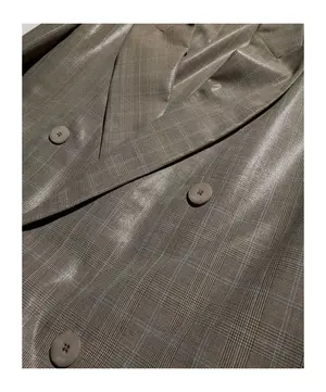 Gucci Coated Prince Of Wales Jacket