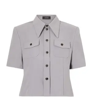 WILLY CHAVARRIA Cropped Shirt