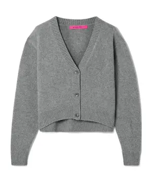 THE ELDER STATESMAN Cropped Cashmere Cardigan - No