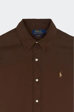 Polo Ralph Lauren Embroidered-logo Button-down Shirt