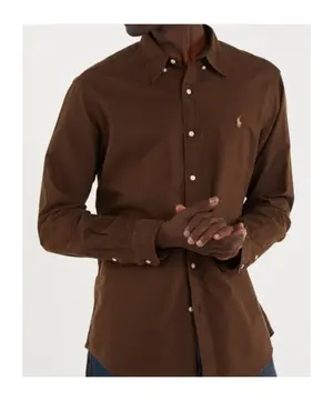 Polo Ralph Lauren Embroidered-logo Button-down Shirt