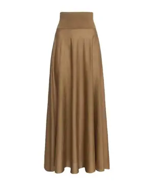 Malo Silk Skirt