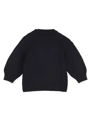 Givenchy Logo-embroidered Button-fastening Sweater