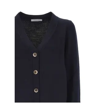 GRAN SASSO V-neck Cardigan With Button Closure