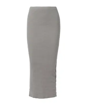 JAMES PERSE Ribbed Cotton And Cashmere-blend Maxi Skirt - No