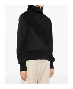 WALES BONNER Side-stripe Zip-up Sweatshirt