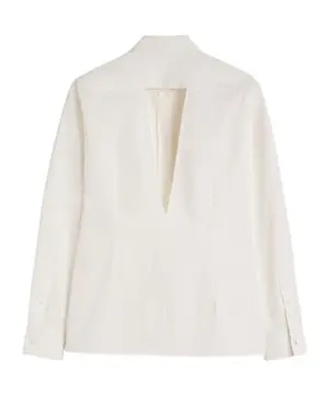 JIL SANDER Cut-out Back Shirt