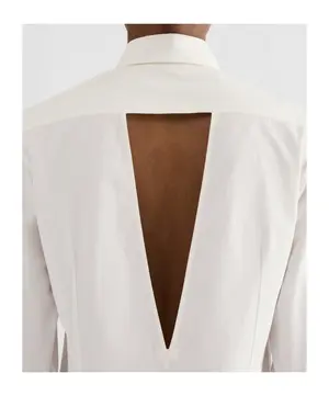 JIL SANDER Cut-out Back Shirt