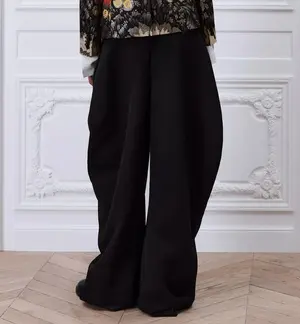 Dior Wool-blend Casual Trousers With Belt Loops And Buttoned Welt Pockets