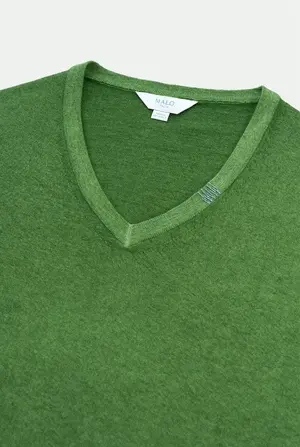 Malo Tavolozza V Neck