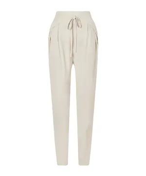 Sharon Wauchob Silk-blend Drawstring Trousers
