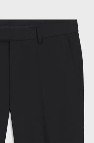 Hugo Boss Slim-fit Stretch Wool Trousers