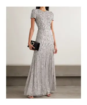 Jenny Packham Eliza Embellished Tulle Gown