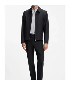 Hugo Boss Zip-up Collared Jacket