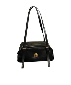 Versace Zippered Shoulder Bag