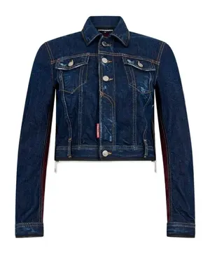 Dsquared2 Dark Bomber Jacket - Blue