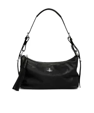 VIVIENNE WESTWOOD Emma Shoulder Bag - Black