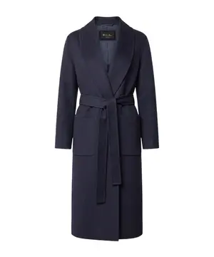 Loro Piana Wool Coat - Blue