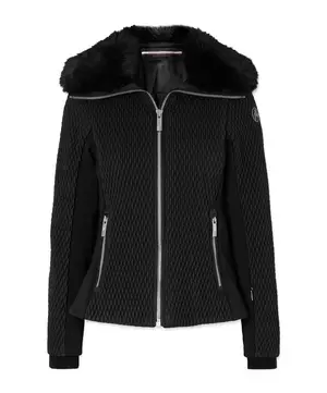 Fusalp Montana Plush-trimmed Paneled Quilted Padded Ski Jacket - No