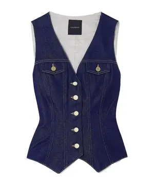GOLDSIGN Denim Vest - No