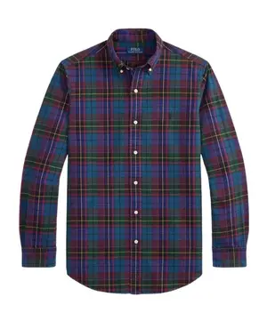 Polo Ralph Lauren Long-sleeved Plaid Shirt - Multicolor