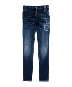 Dsquared2 Distressed Trousers - Blue