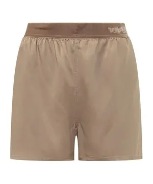 TOM FORD Logo Waistband Shorts