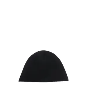UMA WANG Ribbed Hat - Black