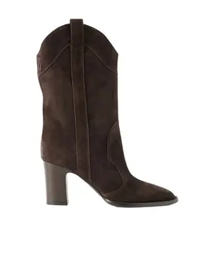 Paris Texas Suede Knee-boots - No