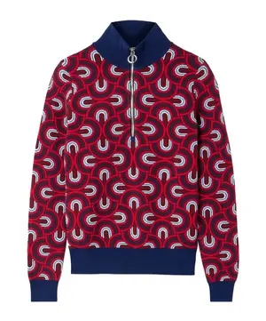 Fusalp Jacquard-knit Half-zip Sweater - No
